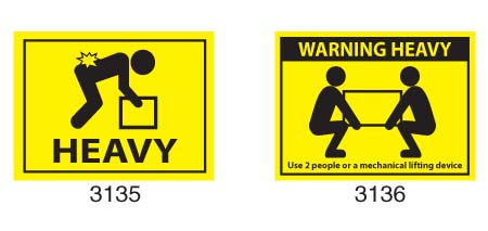 Heavy Labels 72mm | Adhesive Rippa Labels | PT&L MANUFACTURED | Primepac