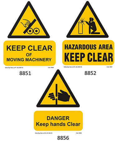 Warning Keep Clear Signs | Signs | Site Supplies & Signs | Primepac
