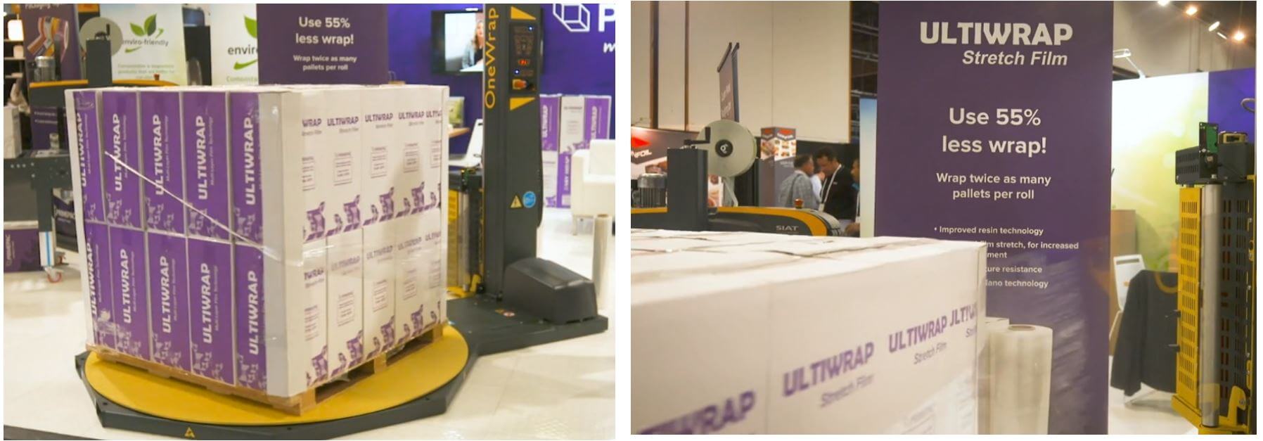 Use 55% Less Pallet Wrap with Eco-Friendly Ultiwrap | Primepac