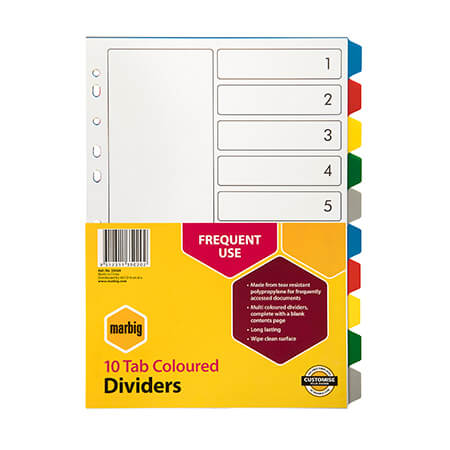 Folder Dividers | Filing | Labels, Mailing & Stationery | Primepac