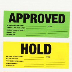 Quality Control Labels | Adhesive Rippa Labels | Labels, Mailing ...