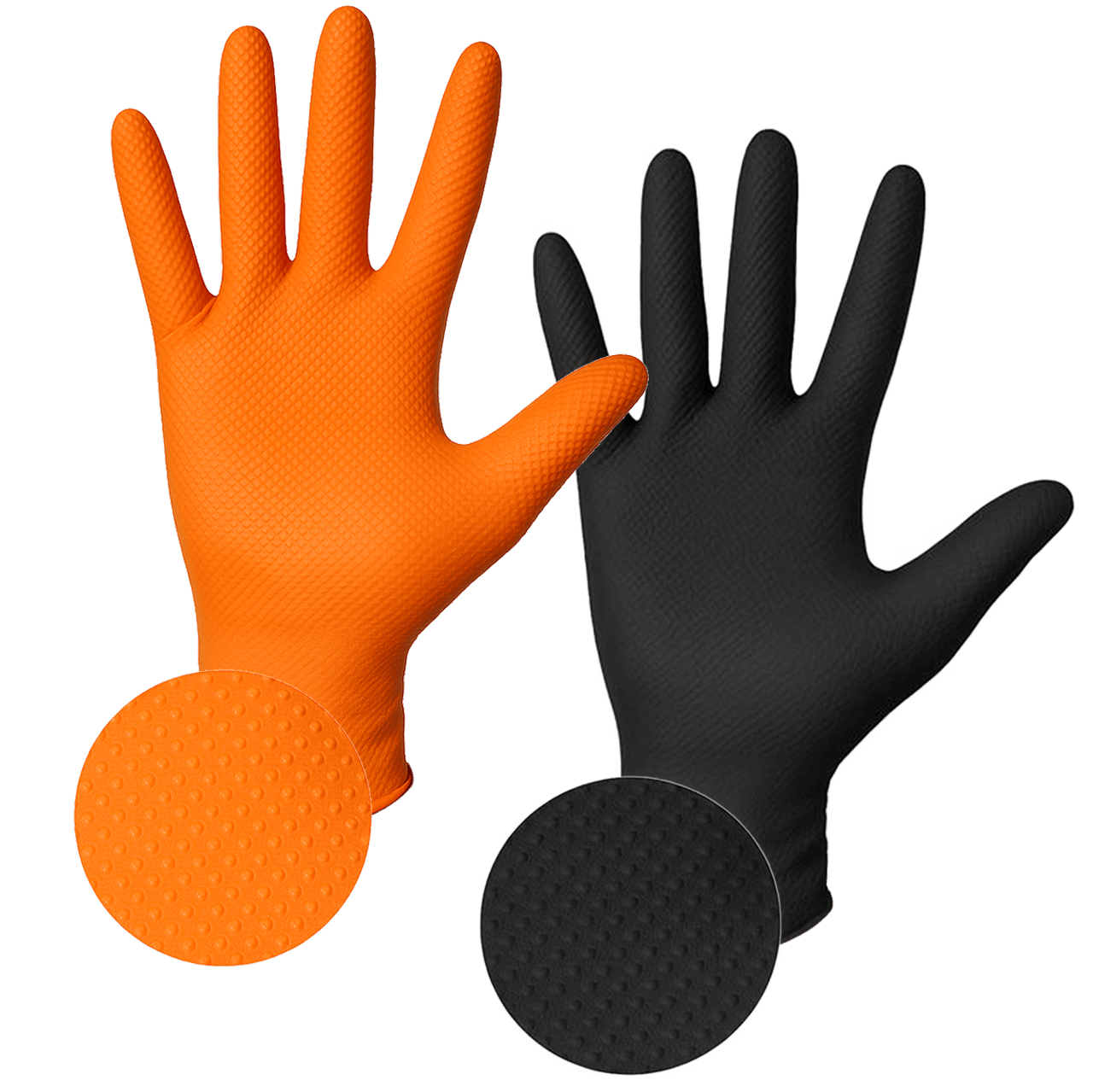 Hd Diamond Textured Nitrile Gloves | Disposable Gloves | Health ...